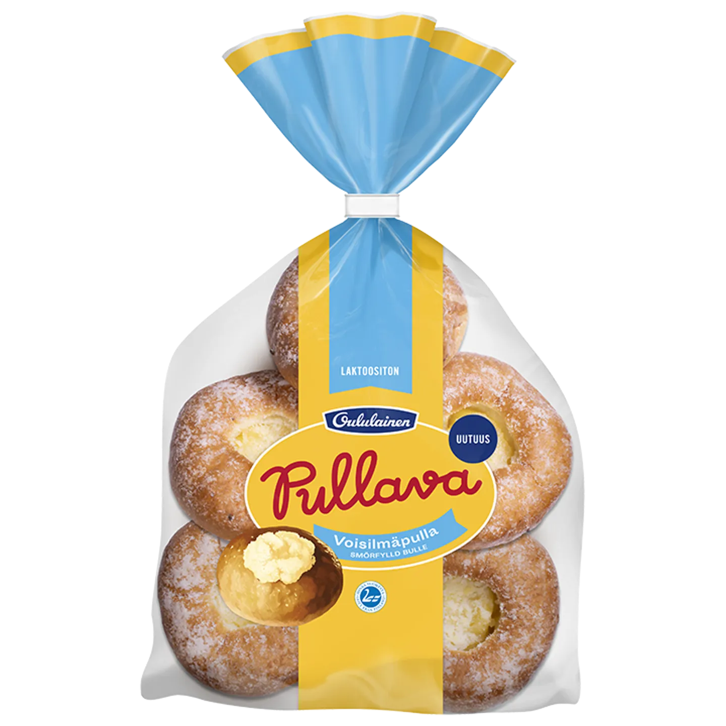 Oululainen Pullava Voisilmäpulla 5kpl 270g - Oululainen.fi